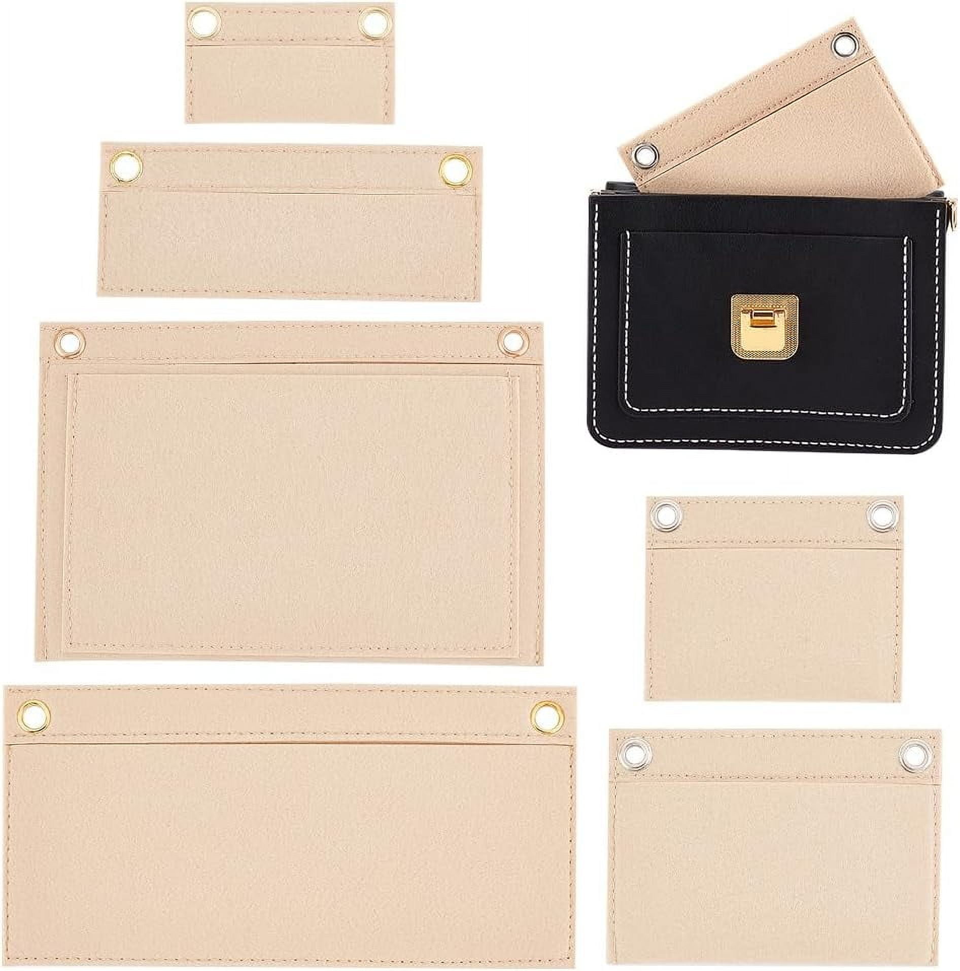 6 Sizes Purse Conversion Organizer Insert Felt Handbag Organizer Inner ...