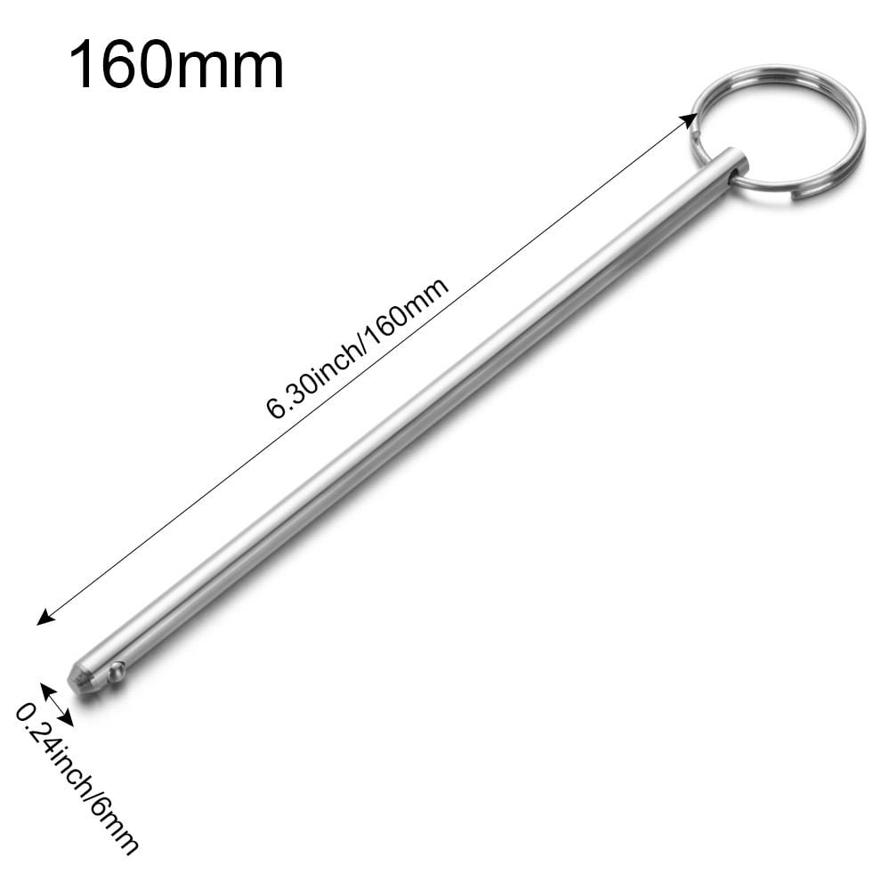 6 Sizes Quick Release Marine Grade 6mm Rowing Boat Accessories Deck ...