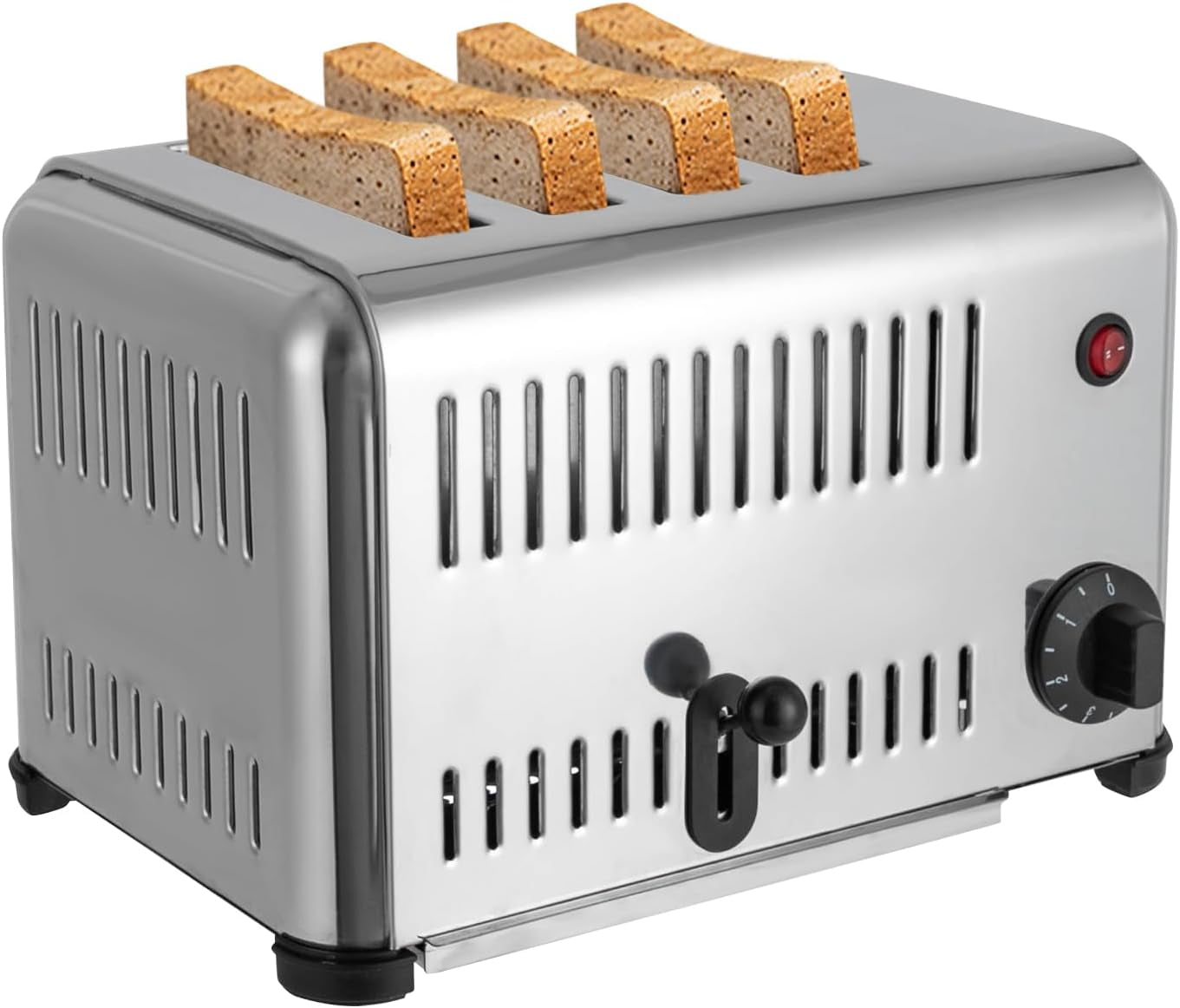 6 Slice Toaster with Wide Slots Commercial Toasters for Restaurant ...