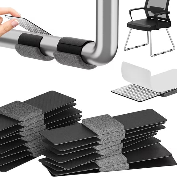 6 Slide Covers Outdoor Sled Base Chair Floor Protector/Wraparound ...