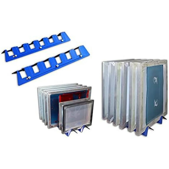 6 Slot Screen Printing Frame Rack Shelf Storage Holder Desktop ...