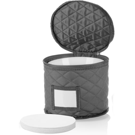 6" Small Plate Storage Case - China Storage Container - Stackable With ...