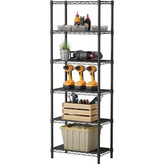 6 Small Wire Shelves Kitchen Pantry Close Home Organizers and Storage ...
