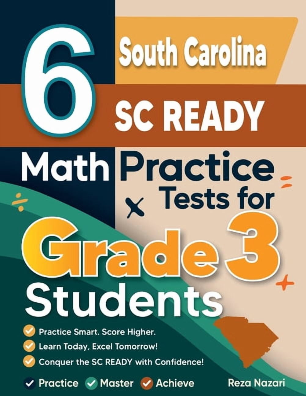 6 South Carolina SC READY Math Practice Tests for Grade 3 Students: A ...
