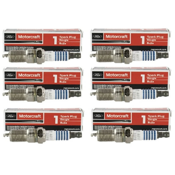 6 Spark Plug FORD MOTORCRAFT Platinum OEM# AGSF32PM MPN #SP-493 - Walmart.com