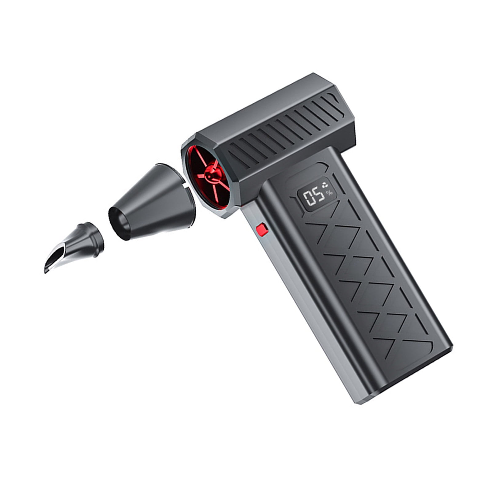 6 Speed Adjustable Cordless Blower Featuring Fan Technology and LED ...
