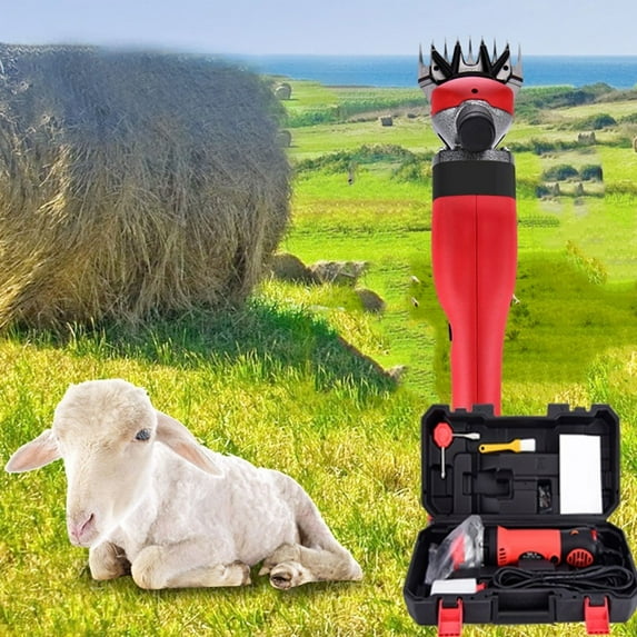 6-Speed Adjustable Speed 9 Teeth Electric Wool Shears Pet Shearing ...