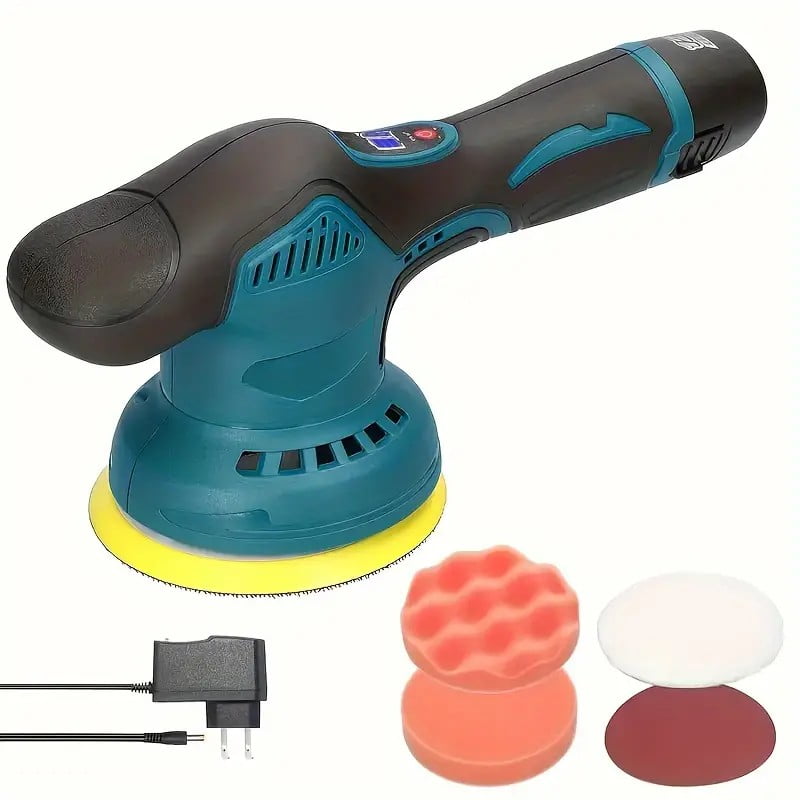 6 Speed Adjustable Wireless Car Polishing Machine Portable and Powerful ...