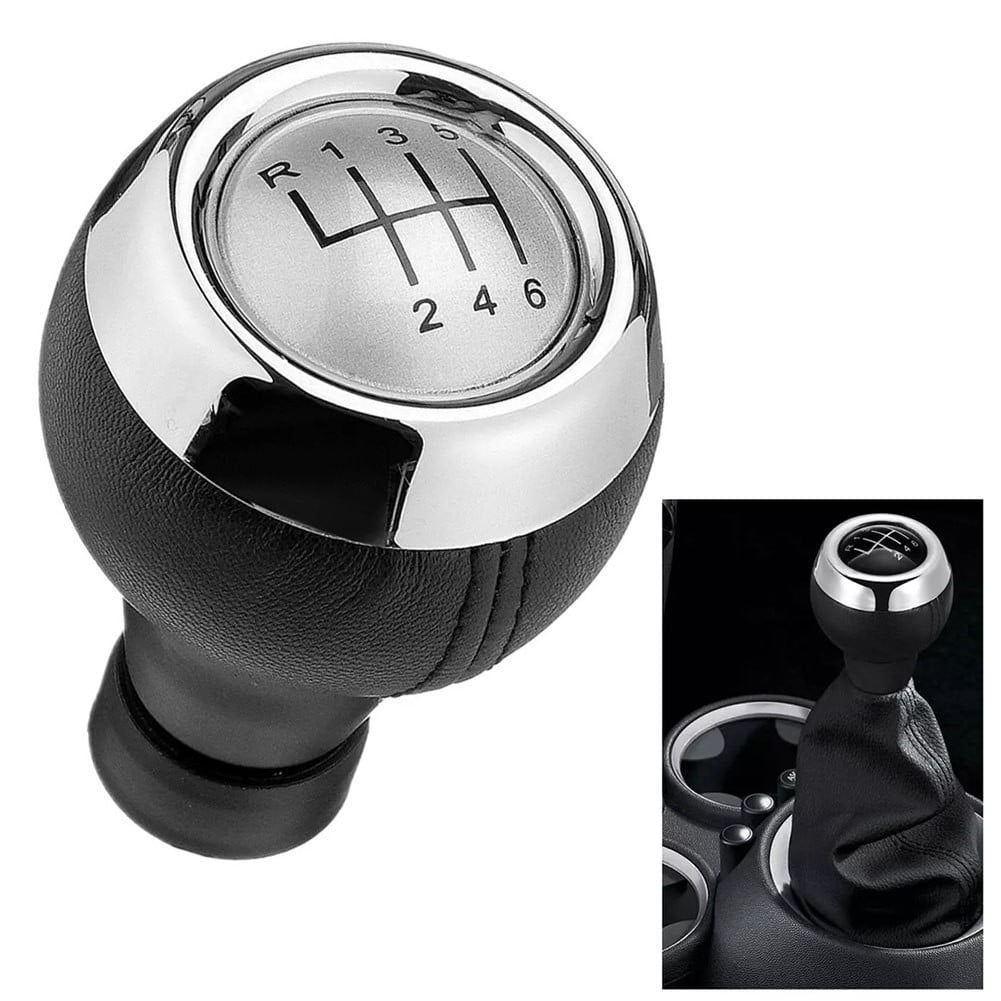 6 Speed Car Manual Gear Shift Knob Shifter For Mini For Cooper R55 R56 ...