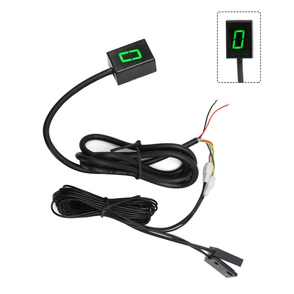 6 Speed Display Digital Led Neutral Gear Motorcycle Off-Road Light for ...