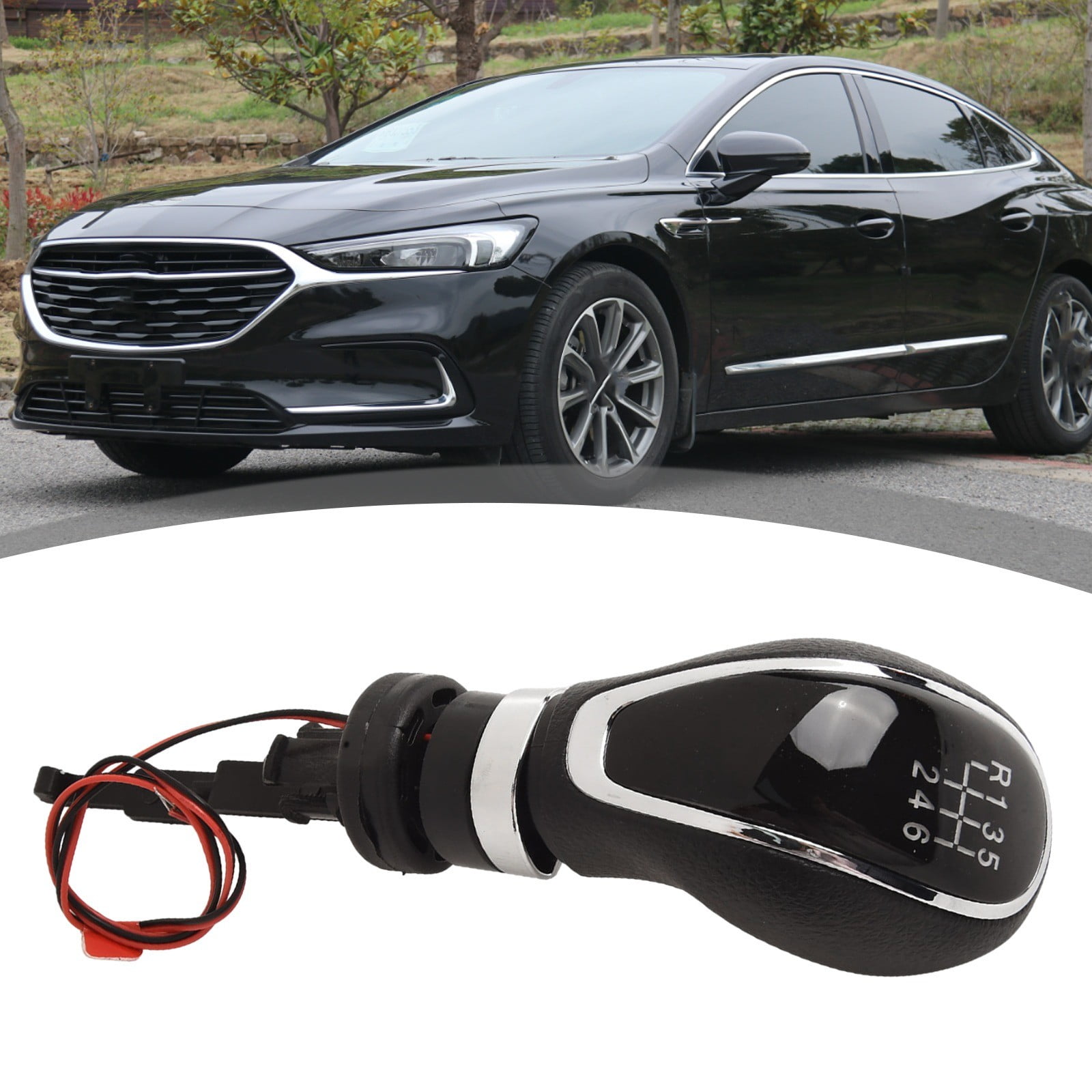 6 Speed LED Gear Shift Knob for Opel Astra and Compatible Models ...