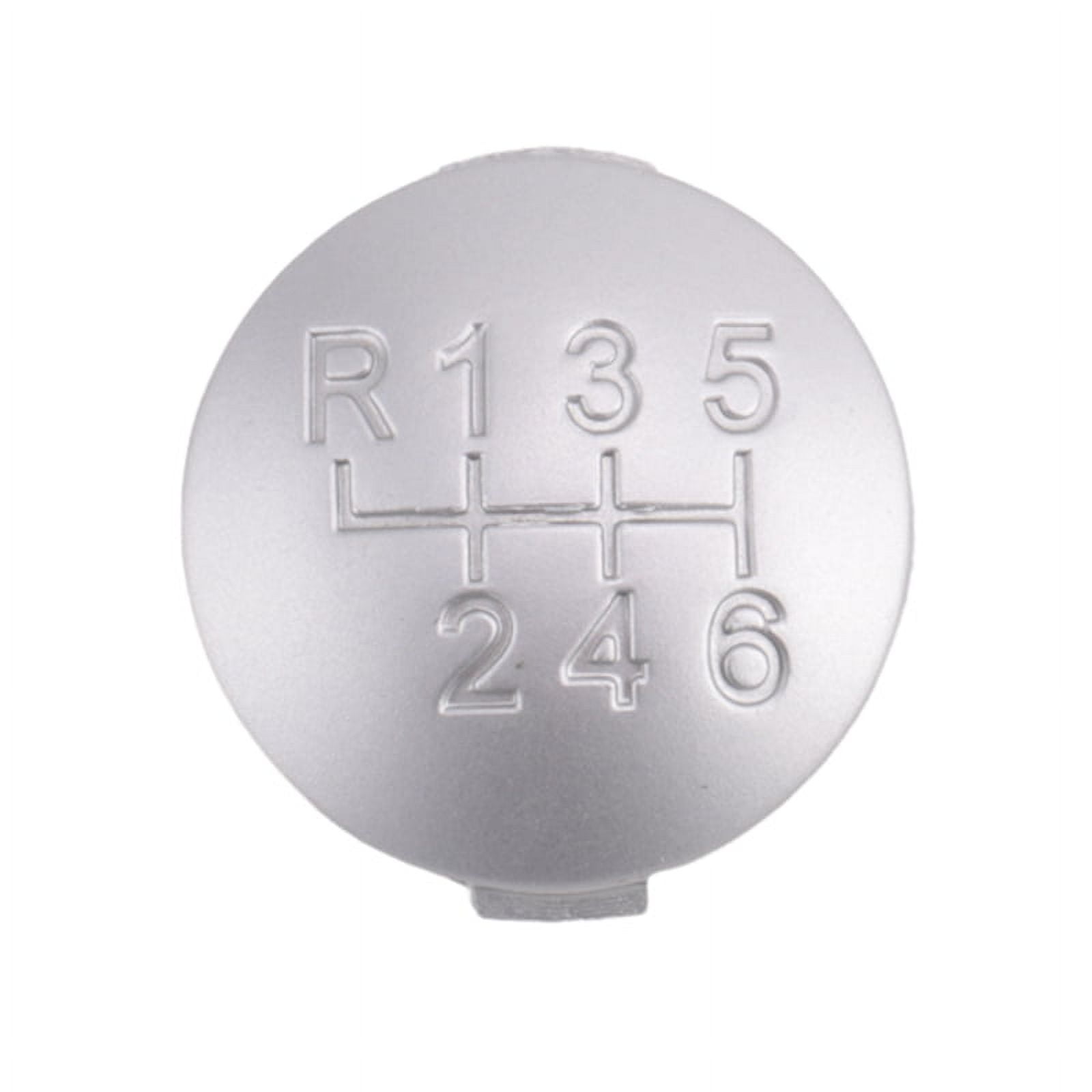 6 Speed Matte Gear Shift Knob Cap Cover Shifter Lever Case Cover for ...