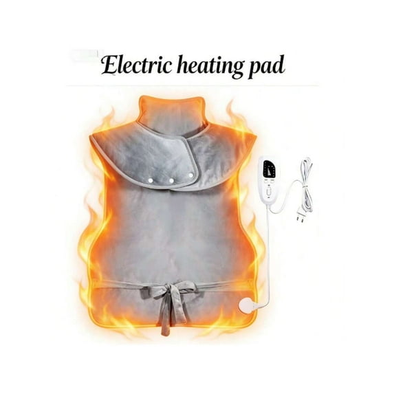 6-Speed Shawl Electric Heating Blanket, Soft Skin-Friendly Warm Blanket ...