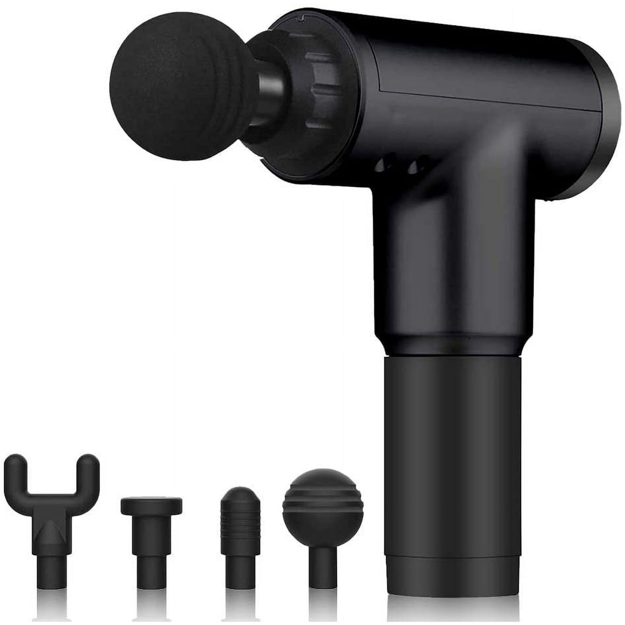 6 Speeds Massage Gun, Cordless Handheld Deep Tissue Muscle Massager ...