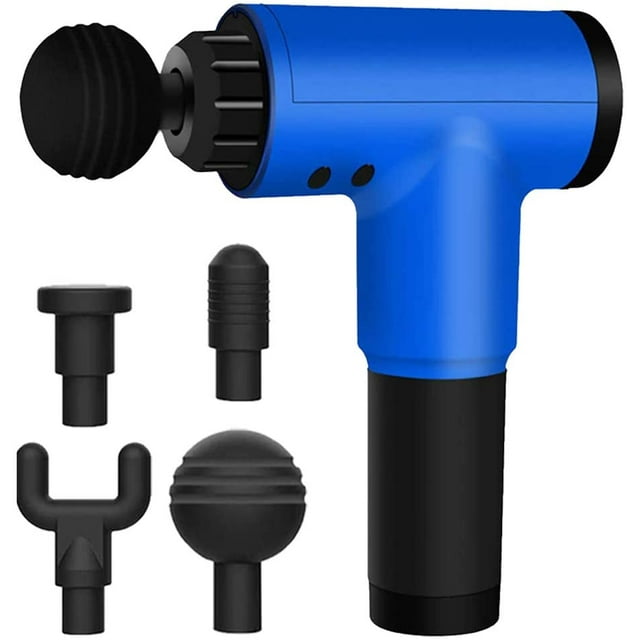 6 Speeds Massage Gun Rechargeable Handheld Deep Tissue Massager