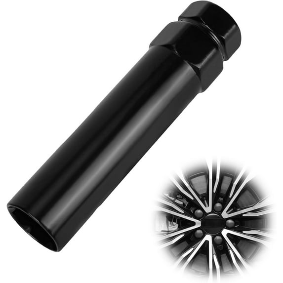 6 Spline Lug Nut Key, 35CR Wheel Lock Key Socket Fuel Wheel Locking ...