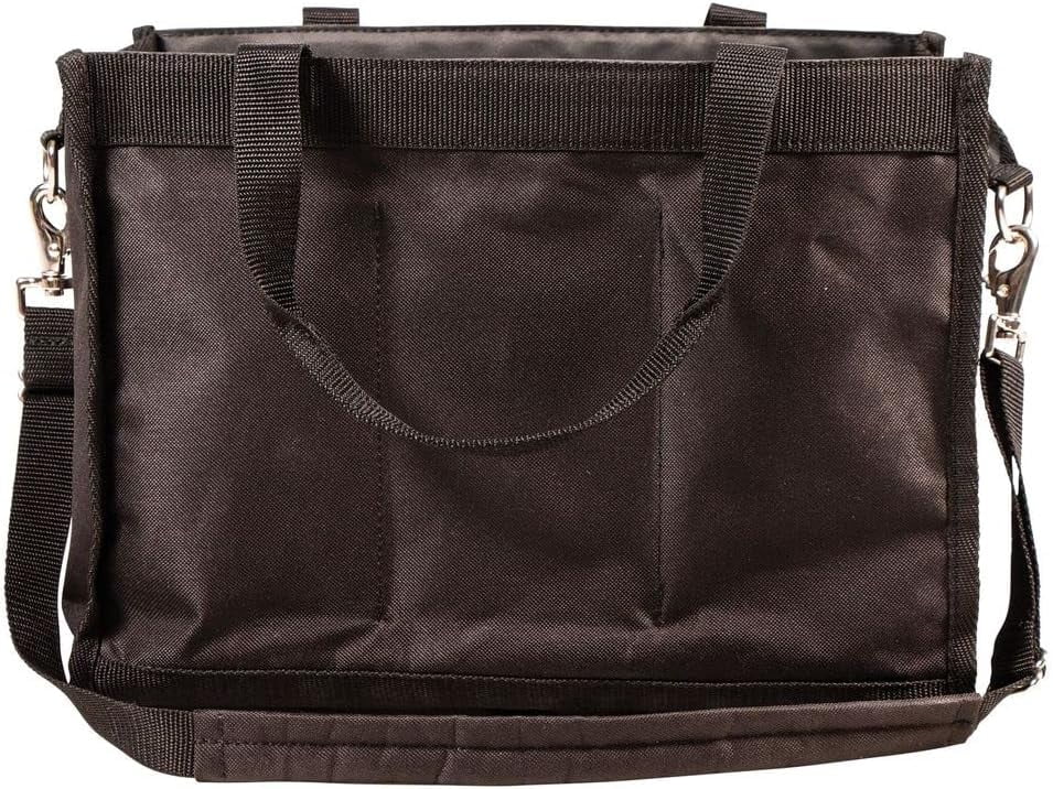 6 Square Grooming Tote | Color Black | Horse Grooming Essential | 600D ...