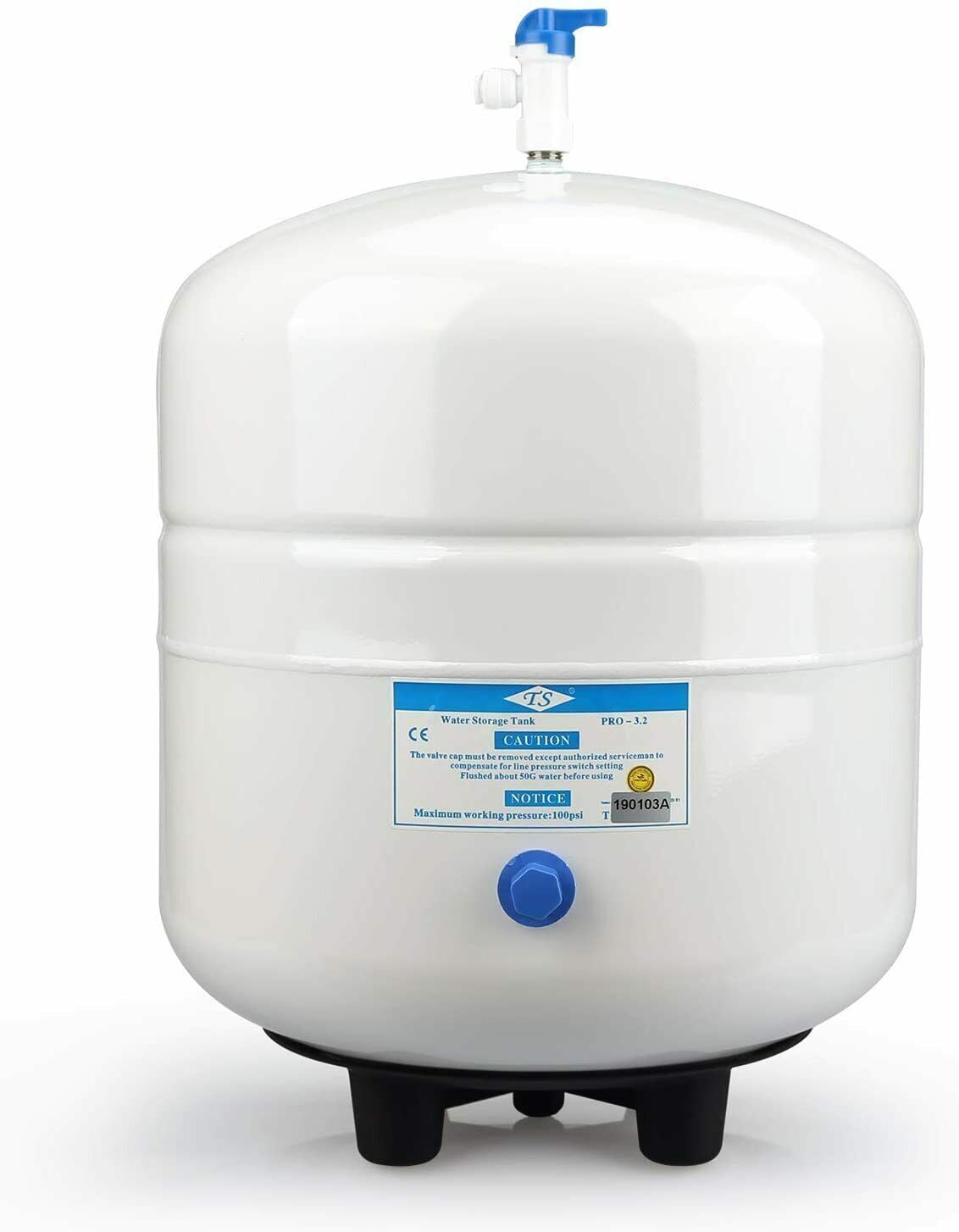 6 Stage PH Alkaline Reverse Osmosis Drinking Water Filter System Faucet ...