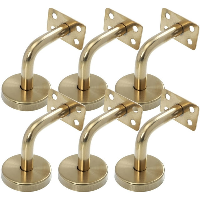 Beaupretty 6Pcs Stair Handrail Holder for Railing Brackets and Metal ...