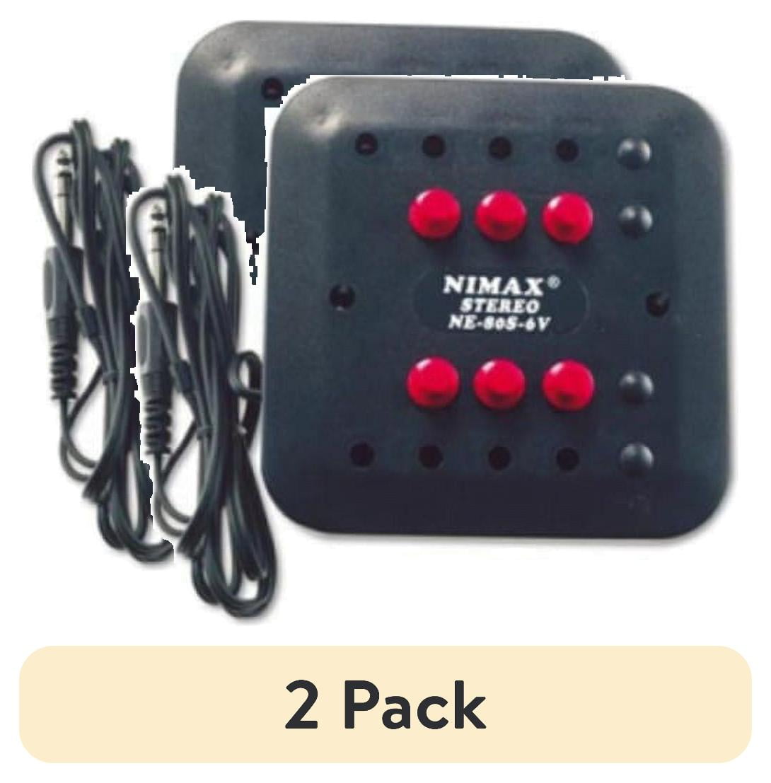 (2 pack) 6 Station Jack Box 6-STATION JACKBOX HAS INDIVIDUAL VOLUME ...