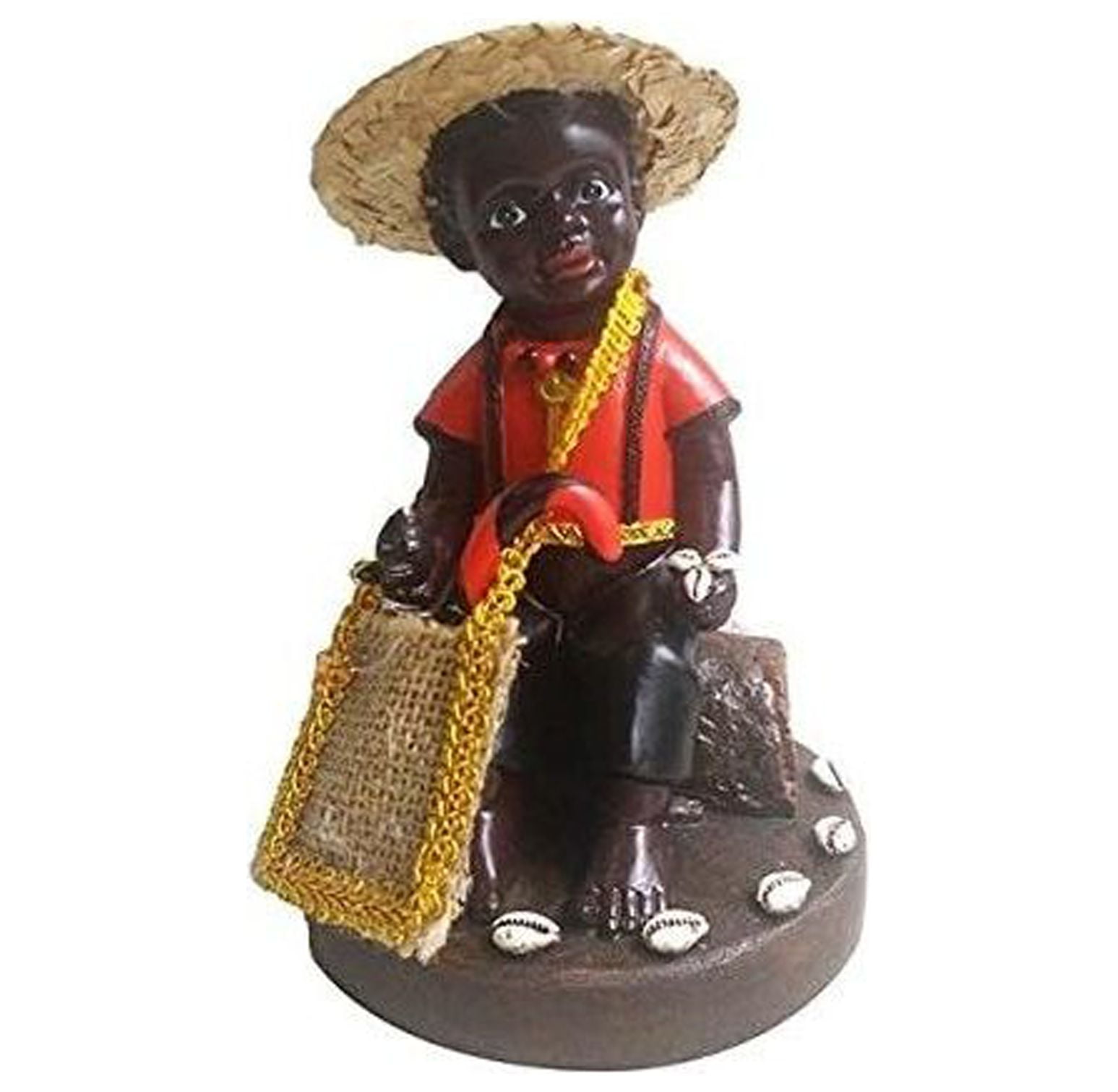 6" Statue Baby Elegua Figurine Santeria Yoruba Orisha African God ...