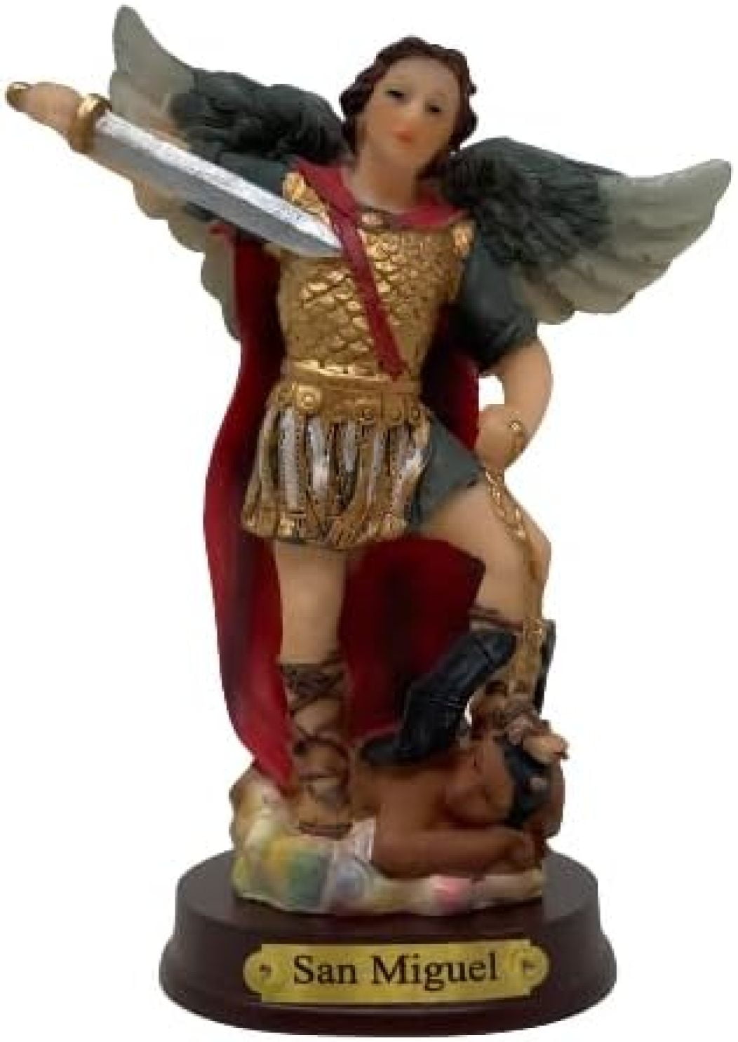 6"Statue of Saint Michael the Archangel San Miguel Arcangel New ...
