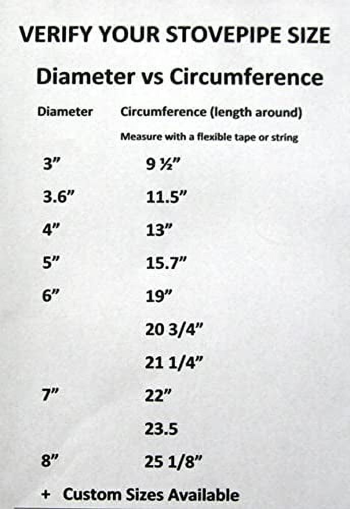 6 Stovepipe heat Reclaimer/Radiator Rings/Bands, 6 inch Dia fuel ...