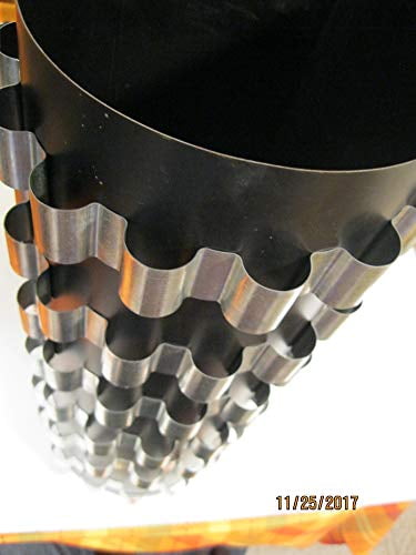 6 Stovepipe heat Reclaimer/Radiator Rings/Bands, 6 inch Dia fuel ...