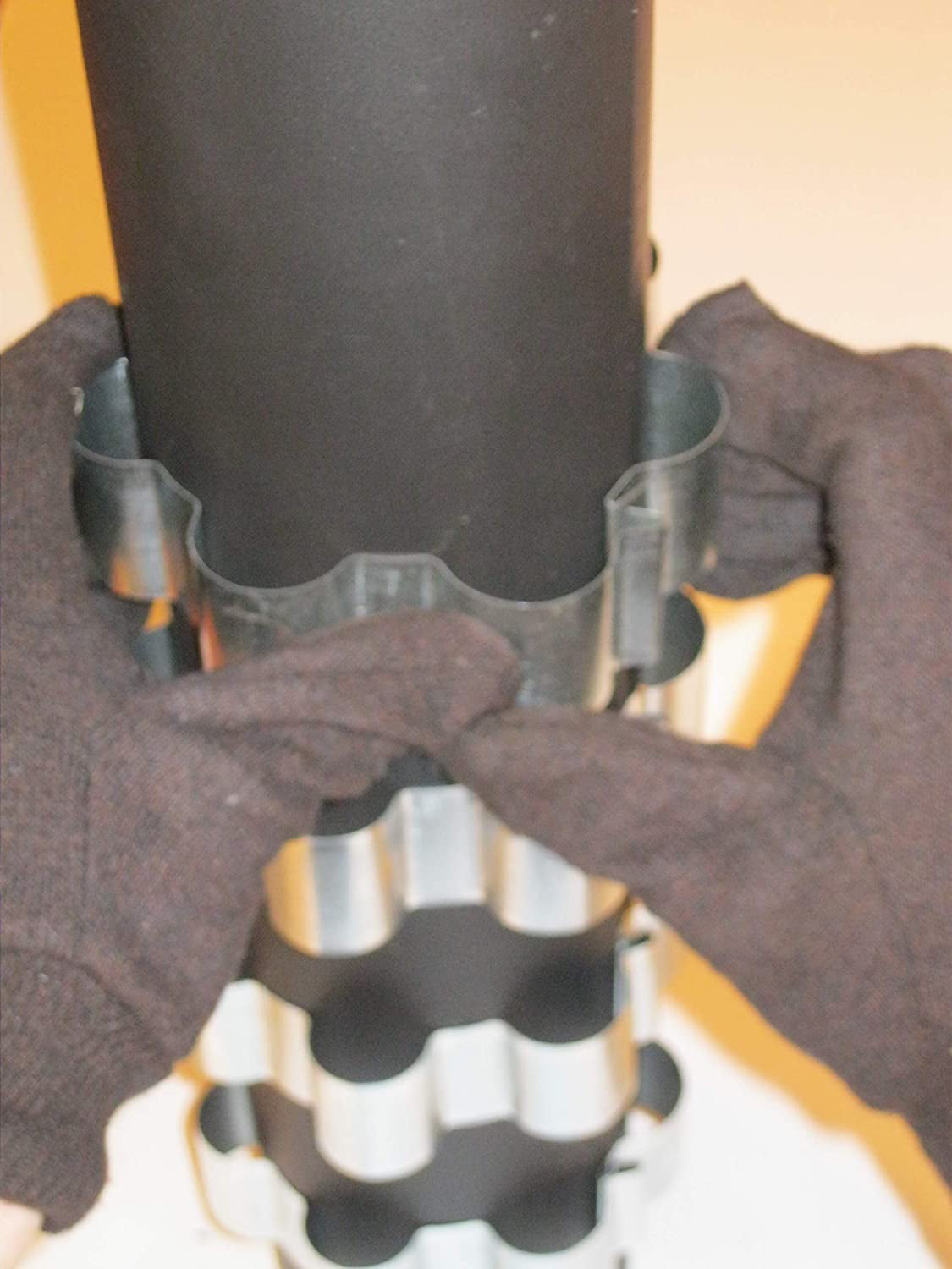 6 Stovepipe heat Reclaimer/Radiator Rings/Bands, 6 inch Dia fuel ...