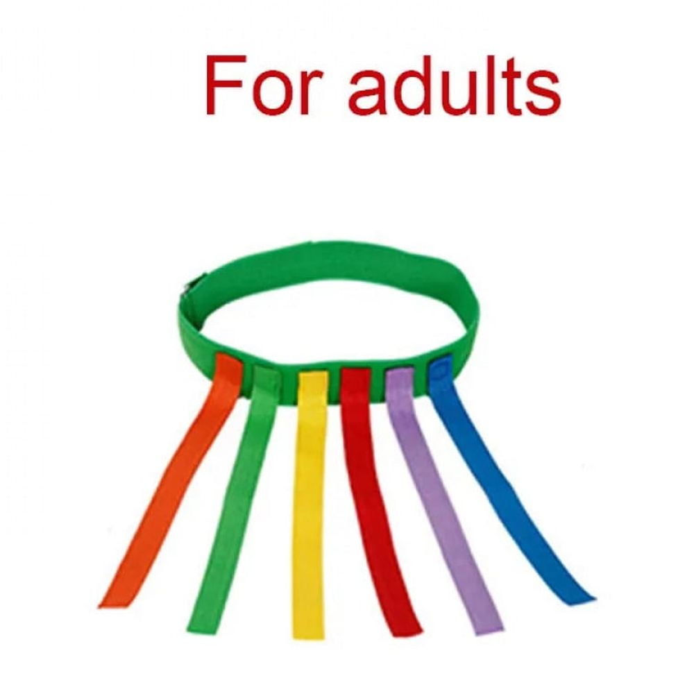 6 Straps Kids Funny Outdoor Game Catching Tail Training Equipment Sport ...