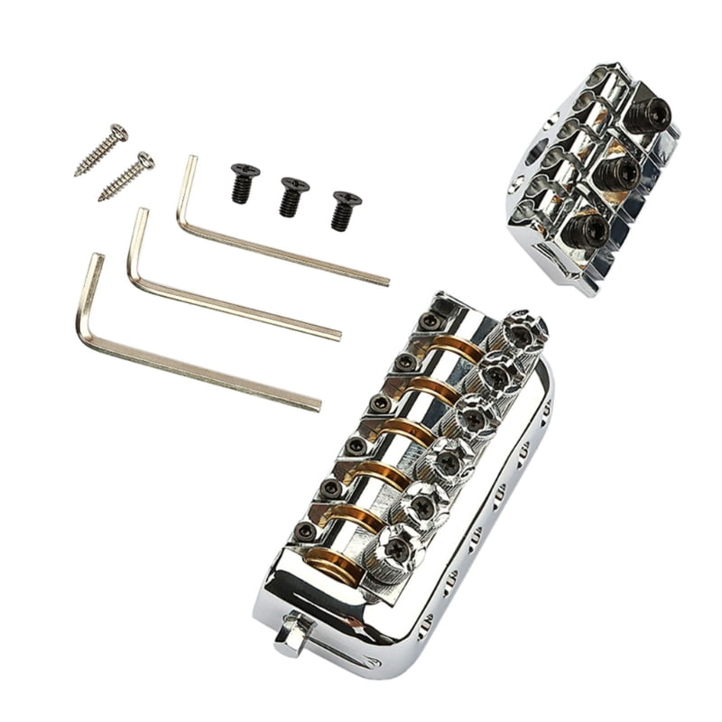 6 String Bass Guitar Bridge Bass Hardware Guitar Bridges Electric Bass ...