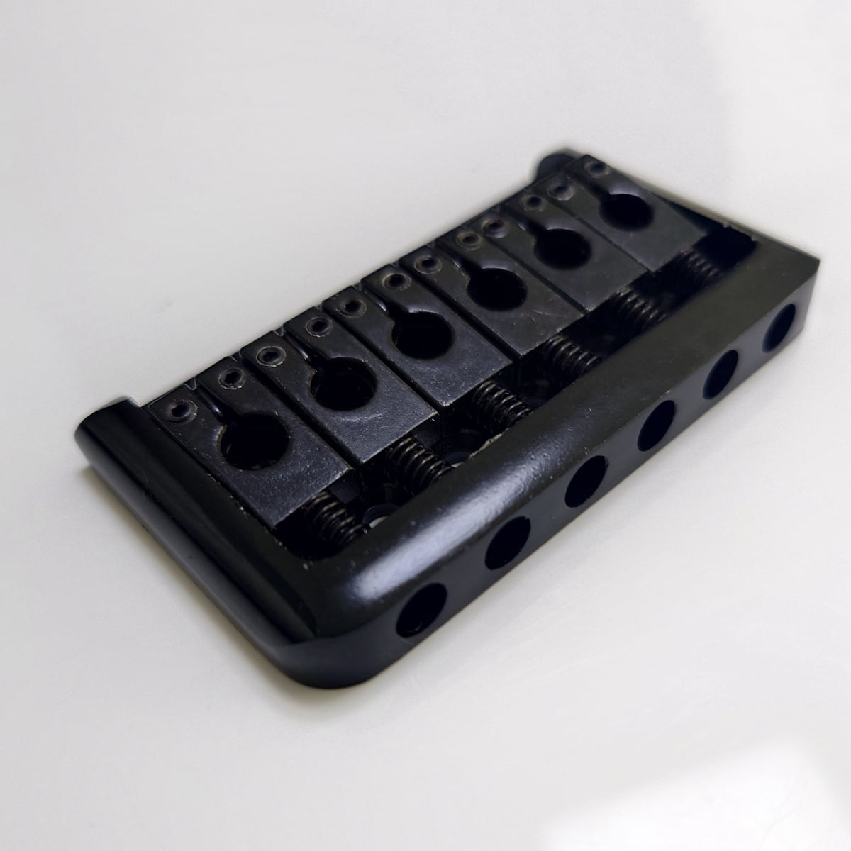 6 String Fixed Bridge 1 Set Iron Saddle Bridge Tailpiece for Electric ...