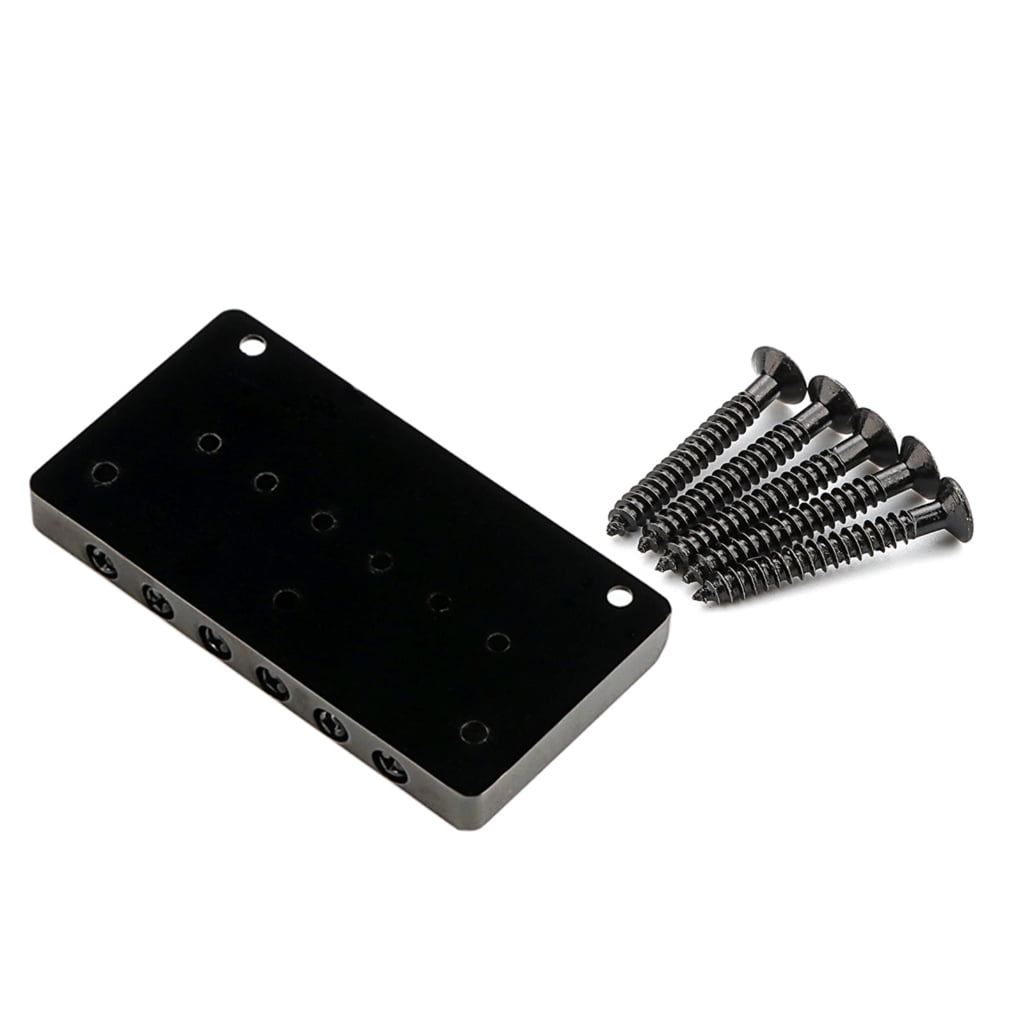 6 String Fixed Saddles Guitar Bridge Top Load Tailpiece Electric Guitar ...