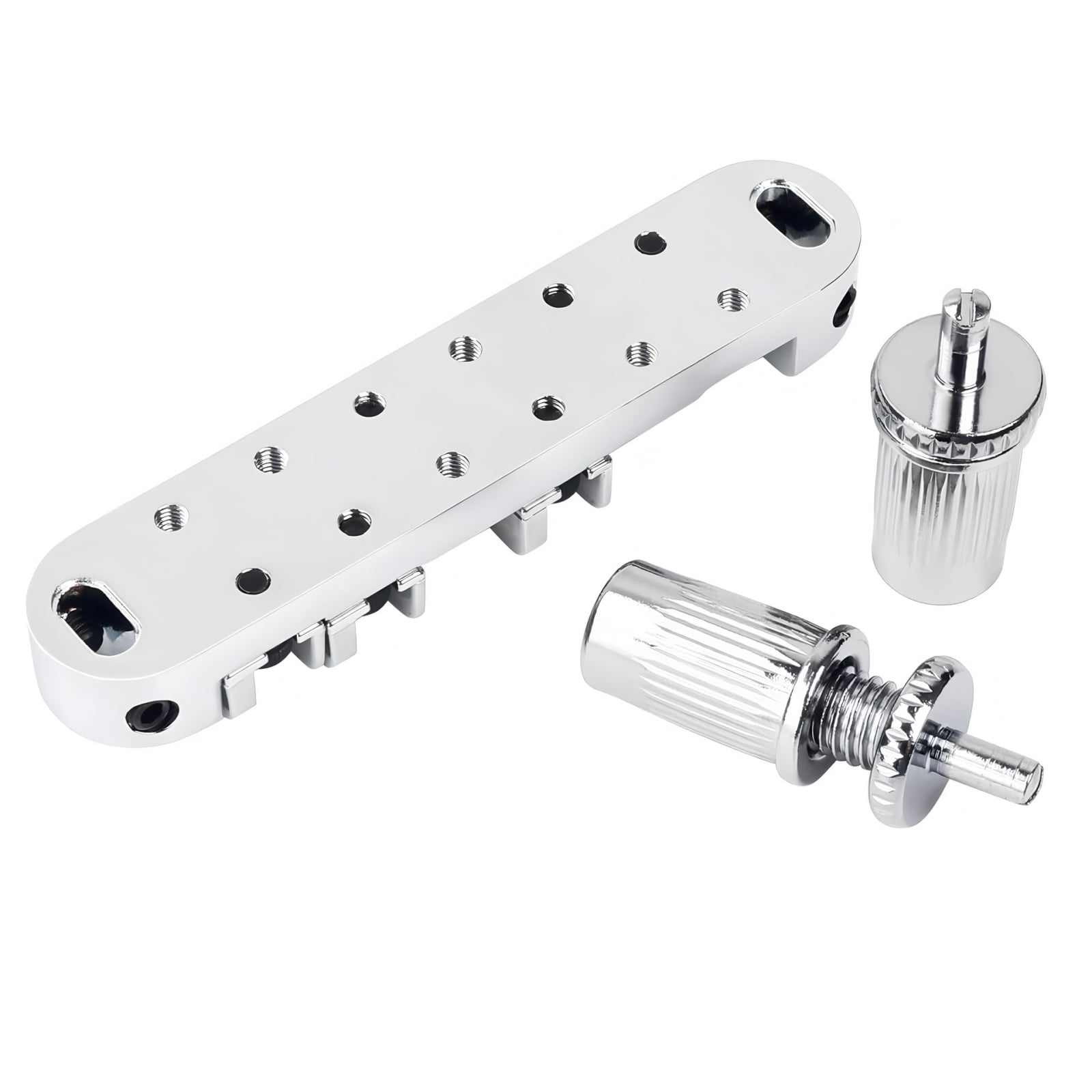 6 String Guitar Bridge Replacement Roller Saddles Guitar Bridge ...