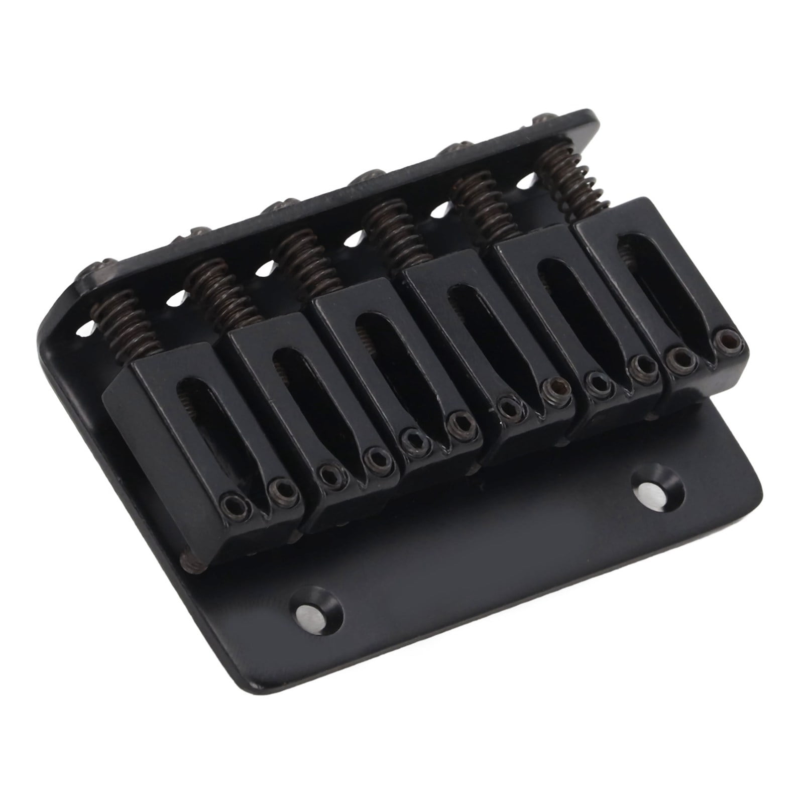 6 String Guitar Fixed Saddle Bridge Hardtail Top Loader Iron Electric ...