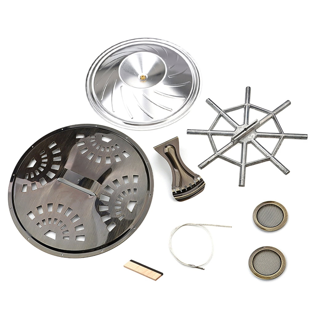 7829 Guitar Resonator Cones Tailpiece Bridge Saddles for Resophonic ...