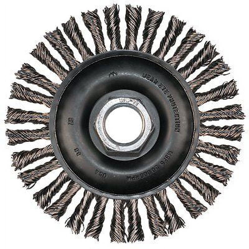 6" Stringer Bead Knot Wheel .020 Cs Wire - Walmart.com