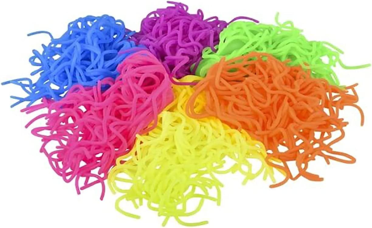 6 Strings Total - 2 Packs with 3 Ramen Stretchy Noodle Strings Each ...