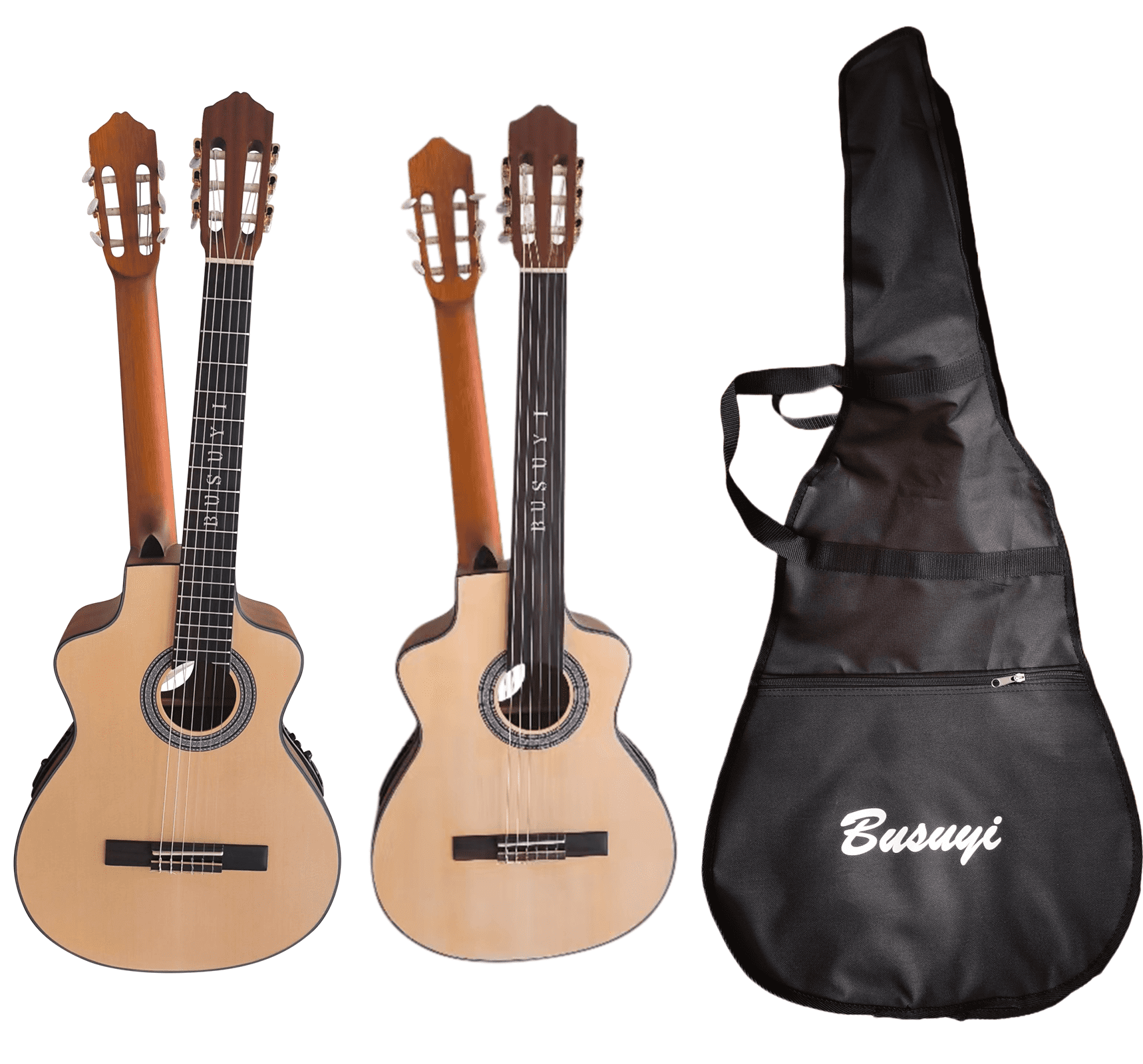 6 Strings classical /6 Strings Fretless Classical, Double Sided Busuyi ...