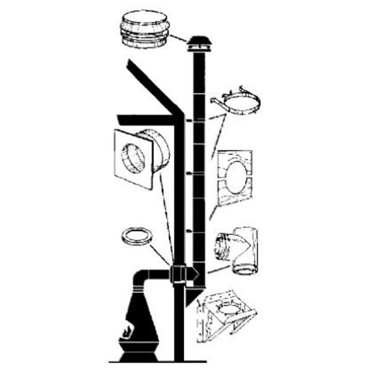 6"Through Wall Chim Kit - Walmart.com