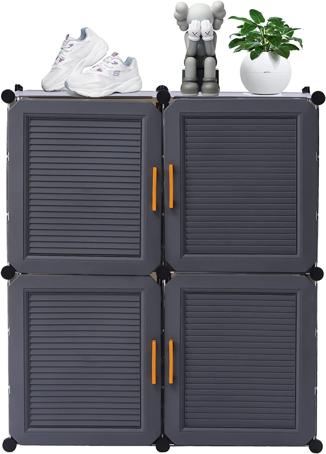 6-Tier 24 Pair Shoe Rack,DIY Shoe Storage Shelf Organizers, Shoe ...