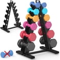 6-Tier|5-Tier|4-Tier Dumbbell Rack Stand Only, Weight Rack for Home Gym ...
