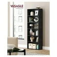 6-Tier Bookcase, Book Shelf Furniture, Open Storage Shelves, Room Decor ...