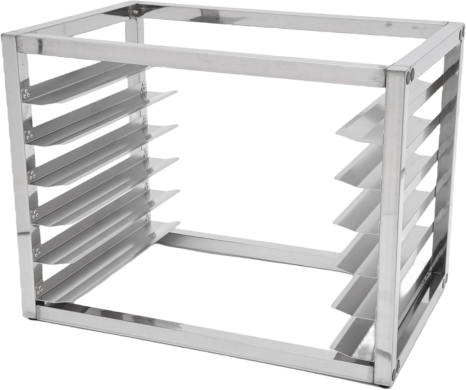 6 Tier Bun Pan Rack, Commercial Pan Organizer Sheet Pan, Stainless ...