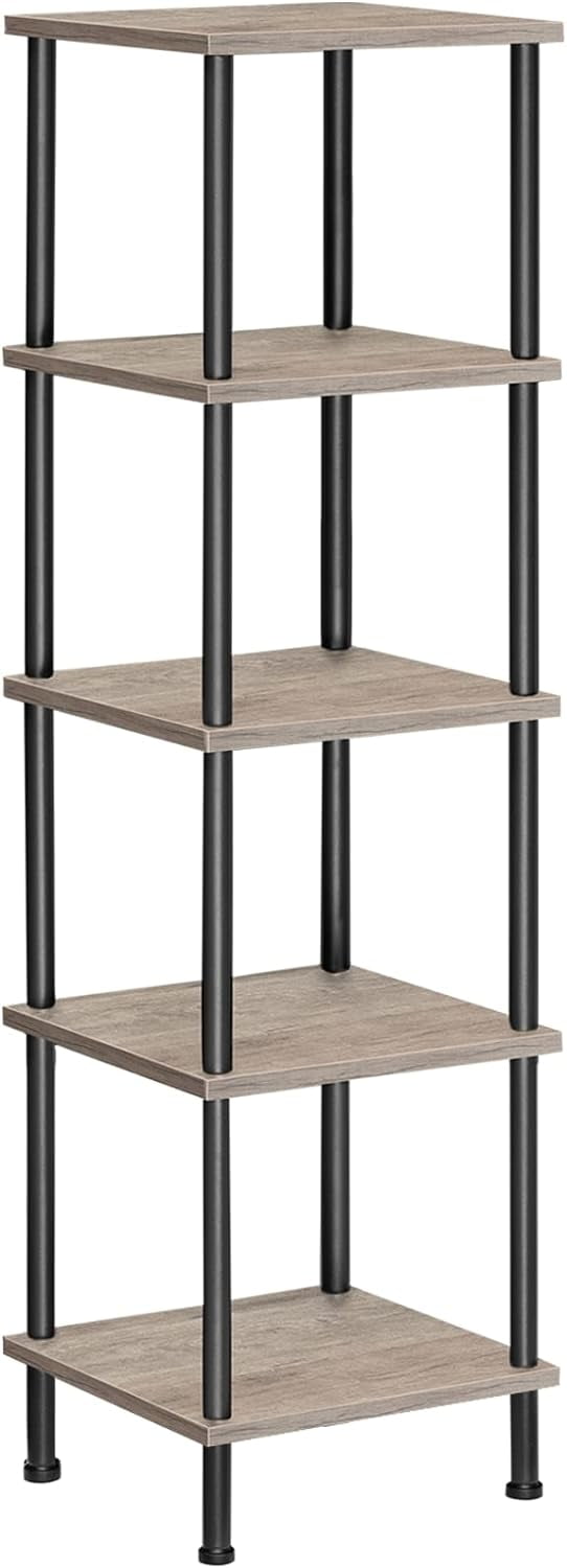 6-Tier Corner Shelf, Corner Square Rack Display Shelf, Tall Storage ...