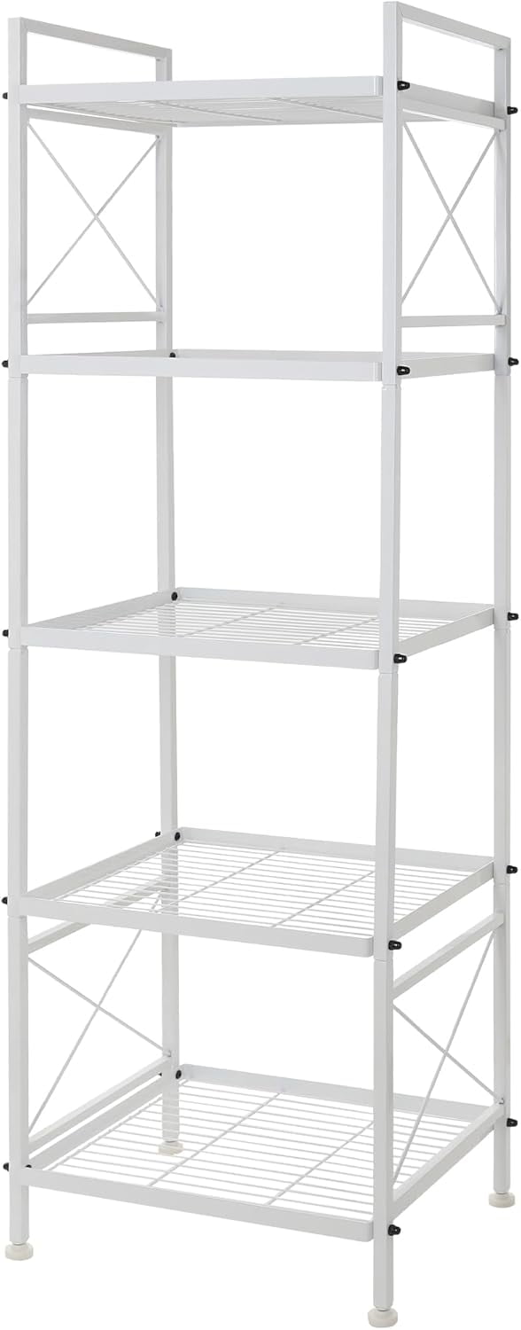 6 Tier Metal Storage Rack Shelves, Standing Storage Shelf Units for ...
