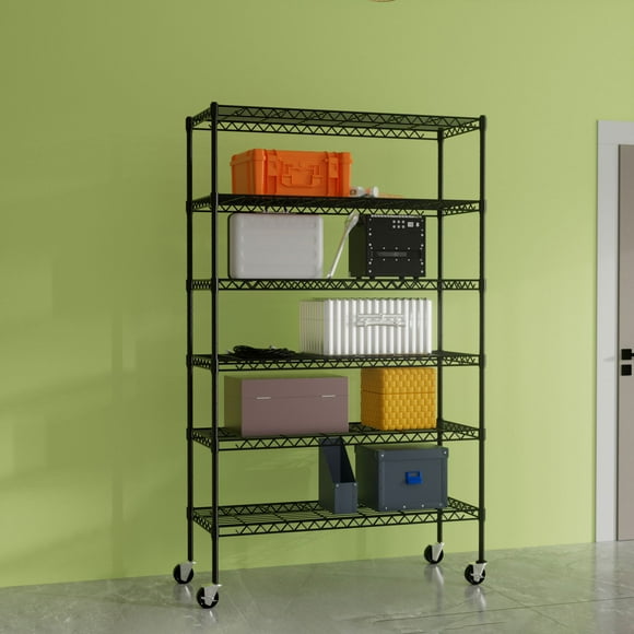 Industrial Rolling Shelves
