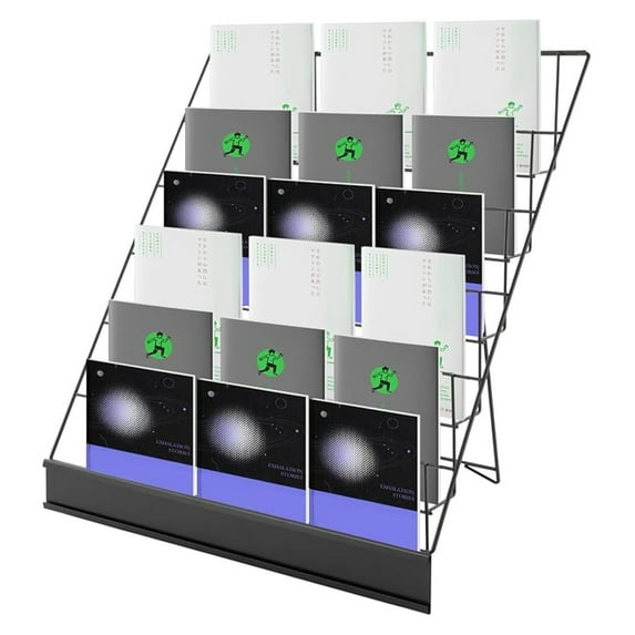 6-Tier Wire Countertop Rack, Comic Book Display Stand - Collapsible ...