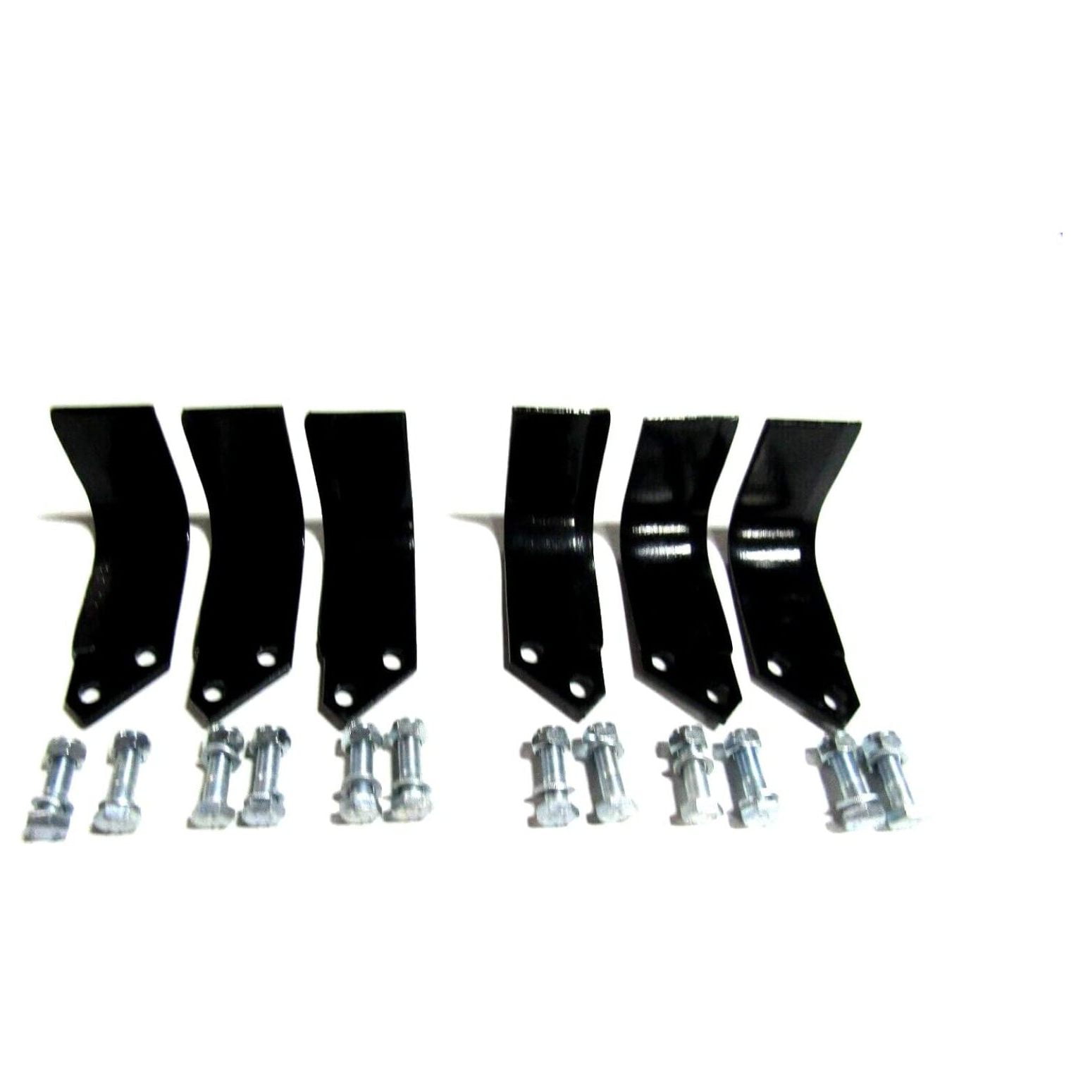 6 Tiller Tine Blades Compatible with King Kutter 505002 -G 3 Left & 3 ...