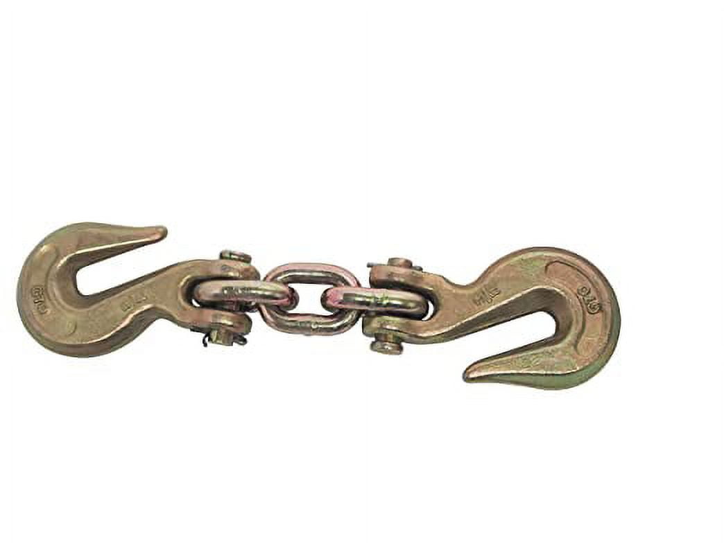 6-Ton Double Chain Link Grab Hooks (5/16" or 3/8" Chain) - Walmart.com